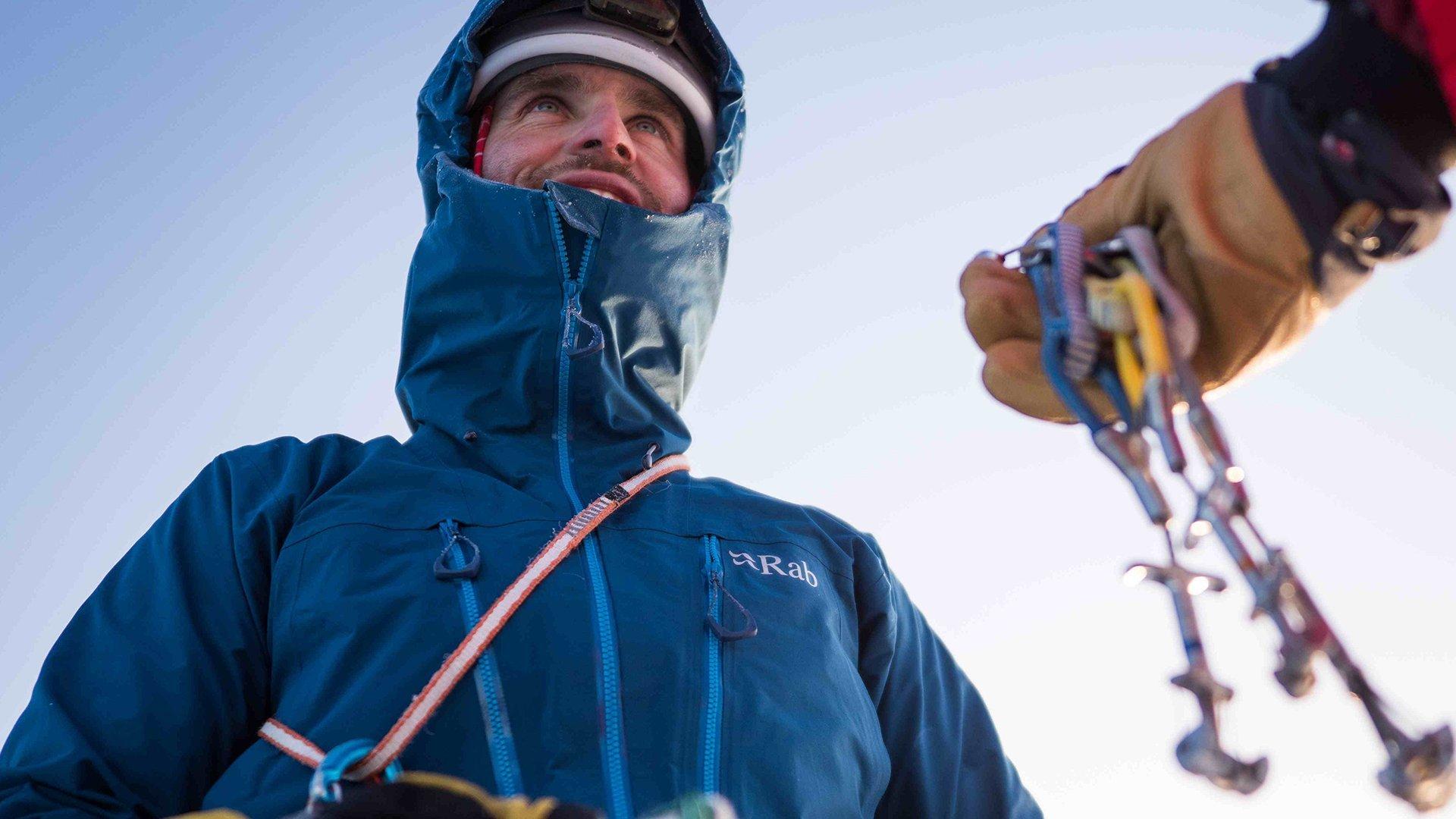 Ropa y rab equipment para escalar - Rab chile